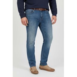 PME-Legend Regular-fit-Jeans PME LEGEND "Nightflight PTR120", Damen, Gr. 40, L&auml;nge 30, blau (mid blau), Denim/Jeans, Obermaterial: 93% Baumwolle, 6% Polyester, 1% Elasthan, regular fit lang, Jeans Regular-fit-Jeans, in verschiedenen Waschungen - Regular Fit