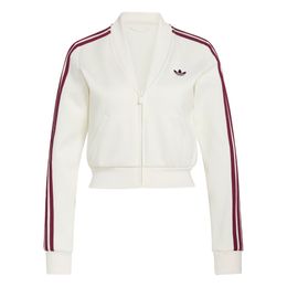 adidas originals Sweatjacke 'Superstar' Damen Gr&ouml;&szlig;e XXS burgunder / offwhite