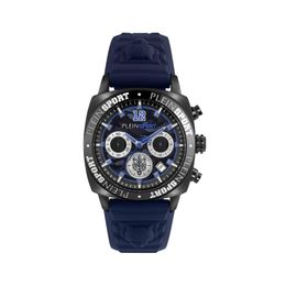 Plein Sport Uhr 'Wildcat Chrono' Herren Gr&ouml;&szlig;e One Size navy / schwarz / silber