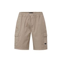 Cargoshorts Blend "Cargoshorts BHShorts", Herren, Gr. S, N-Gr, beige (crockery), Obermaterial: 97% Baumwolle CO. 3% Elasthan EL., Hosen Cargoshorts