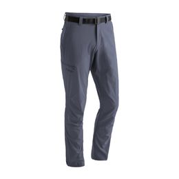 Funktionshose Maier Sports "Torid slim", Herren, Gr. 102, Langgr&ouml;&szlig;en, grau, 90% Polyamid, 10% Elasthan, Hosen Funktionshose, Herren Wanderhose, atmungsaktive Outdoor-Hose, 4 Taschen, Slim Fit