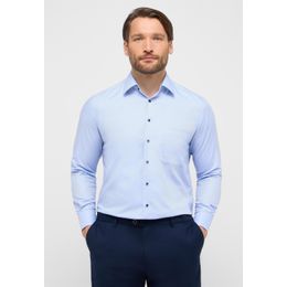 Langarmhemd Eterna "COMFORT FIT", Damen, Gr. 44, Normalgr&ouml;&szlig;en, blau (hellblau), 100% Baumwolle, normal, Manschette, Hemden Langarmhemd, NON IRON (b&uuml;gelfrei)