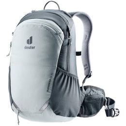 Fahrradrucksack Deuter "SUPERBIKE 16 L", grau (tin, shale), Rucks&auml;cke, Damen, B/H/T: 26cm x 46cm x 18cm, Obermaterial: 100% Polyester, Fahrradrucksack, f&uuml;r Tagestouren im Radsport, mit 16 Litern Volumen, mit Sitzmatte, B:26cm H:46cm T:18cm