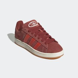 Sneaker adidas originals "CAMPUS 00S", Herren, Gr. 38,5, wei&szlig; (preloved ruby, preloved rot, sanftes wei&szlig;), Leder, Schuhe Sneaker