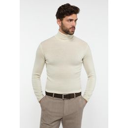 Strickpullover Eterna, Damen, Gr. 3XL, wei&szlig; (off, wei&szlig;), 100% Wolle, eng, Pullover Strickpullover