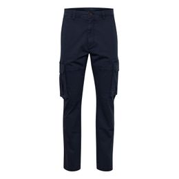 Cargohose FQ1924 "Cargohose FQLogan", Herren, Gr. L, N-Gr, blau (navy blazer), Obermaterial: 97% Baumwolle CO. 3% Elasthan EL., Hosen Cargohose