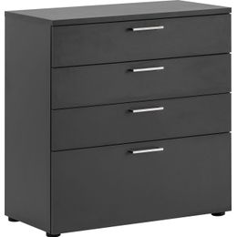 Aktenschrank Schildmeyer "Serie 1500", grau (anthrazit), B:80,2cm H:84,2cm T:41cm, FSC-zertifizierter Holzwerkstoff, Schr&auml;nke, Aktenschrank