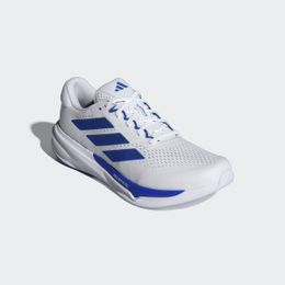 Laufschuh adidas Performance "SUPERNOVA STRIDE 2", Herren, Gr. 42, wei&szlig; (cloud wei&szlig;, lucid blau, grau one), Synthetik, Textil, Schuhe Laufschuh, f&uuml;r mehr Komfort