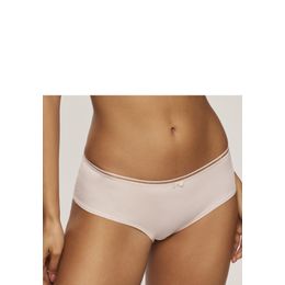 Panty Lascana "Tiziana", Damen, Gr. 32/34, beige (puder), Spitze, Obermaterial: 84% Polyamid, 16% Elasthan, Unterhosen Panty, mit modischer Zierkante und h&uuml;bschen Accessoires