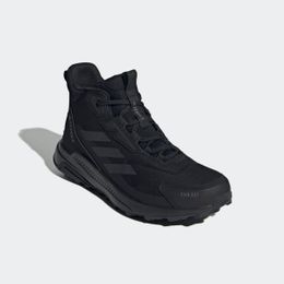 Wanderschuh adidas terrex "TERREX ANYLANDER MID RAIN.RDY", Herren, Gr. 47, schwarz (core schwarz, core schwarz, grau four), Textil, Schuhe Wanderschuh, wasserdicht