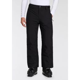 Skihose CMP "MAN PANT", Herren, Gr. 58, N-Gr, schwarz (nero), Obermaterial: 100% Polyester. Futter: 100% Polyester. Wattierung: 100% Polyester, Hosen Skihose