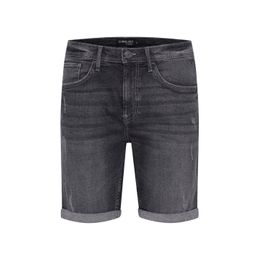 Jeansshorts 11 Project "Jeansshorts PRVetle", Herren, Gr. XXL, N-Gr, grau (denim grau), Obermaterial: 98% Baumwolle CO. 2% Elasthan EL., Jeans Jeansshorts
