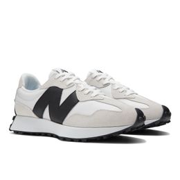Sneaker New Balance "MS327", Herren, Gr. 45,5, wei&szlig;, Synthetik, Textil, Schuhe Sneaker