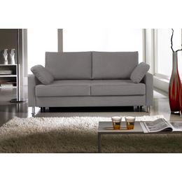 Schlafsofa Bali "FLEXA, Sitzen / Relaxen / Schlafen", silber (silber, beige), B:166cm H:90cm T:95cm, Sofas, Schlafsofa, &ndash; Schlafsofa &bdquo;Made in Germany&ldquo;