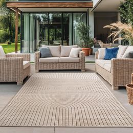 Outdoorteppich Ayyildiz Teppiche "NOVA 1201", beige, B:120cm H:5mm L:170cm, Polypropylen, Teppiche, Outdoorteppich, L&auml;ufer, In und Outdoor, Wohnzimmer, Aussenbereich