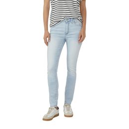 Skinny-fit-Jeans s.Oliver "IZABELL", Damen, Gr. 38, L&auml;nge 32, light blau, Denim/Jeans, Obermaterial: 84% Baumwolle, 14% Polyester, 2% Elasthan, skinny fit lang, Jeans Skinny-fit-Jeans, in coolen, unterschiedlichen Waschungen