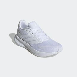 Laufschuh adidas Performance "RUNFALCON 5", Damen, Gr. 38,5, wei&szlig; (cloud wei&szlig;, ftwr wei&szlig;, ftwr wei&szlig;), Synthetik, Textil, Schuhe Laufschuh