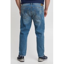 Regular-fit-Jeans Blend "Twister fit - NOOS", Herren, Gr. 50, L&auml;nge 32, blau (denim light blau), Denim/Jeans, Obermaterial: 99% Baumwolle, 1% Elasthan, Abriebeffekte, regular fit kn&ouml;chellang, Jeans Regular-fit-Jeans