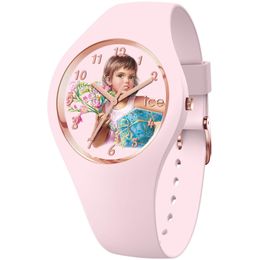 Ice Watch Quarzuhr ICE-WATCH "ICE-WATCH x MARTINE - Small - 3H", rosa, Armbanduhren, Damen, Quarzuhr, Armbanduhr, Damenuhr, Silikonarmband, analog, limited Edition