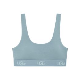 UGG Australia Bralette UGG "Gwendolynn Bralette", Damen, Gr. S (36), N-Gr, blau (cove), Jersey, Obermaterial: 90% Viskose (LENZING&trade; ECOVERO&trade;), 10% Elasthan, unifarben, k&ouml;rpernah, BHs Bralette