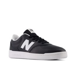 Sneaker New Balance "BB80", Herren, Gr. 42,5, schwarz, Leder, Schuhe Sneaker, von dem New Balance 550 inspiriert
