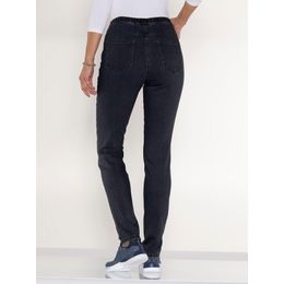 Jeansjeggings Classic Basics, Damen, Gr. 23, Kurzgr&ouml;&szlig;en, blau (dunkelblau), 81% Baumwolle, 17% Polyester, 2% Elasthan, unifarben, lang, Jeans Jeansjeggings