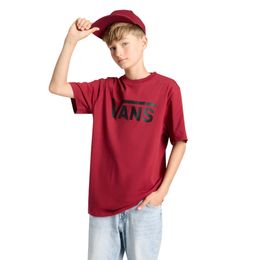 T-Shirt Vans "BYVansCLASSICBOYS", Jungen, Gr. L (158), rot (bordeaux), Obermaterial: 100% Baumwolle, Shirts T-Shirt, f&uuml;r Kids