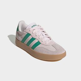 Sneaker adidas Sportswear "BARREDA", Damen, Gr. 36, rosa (almpnk, secogr, icepur), Leder, Synthetik, Schuhe Sneaker, inspiriert vom Design des adidas handball spezial