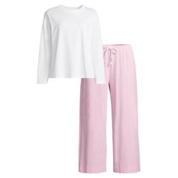 Mey Pyjama 'Solid Love' Damen Gr&ouml;&szlig;e S rosa Winterkleid