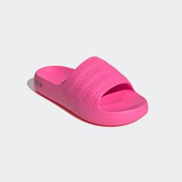 Badesandale adidas originals "AYOON ADILETTE", Damen, Gr. 42, lucid pink, lucid pink, core schwarz, Synthetik, Schuhe Badesandale, Badelatschen