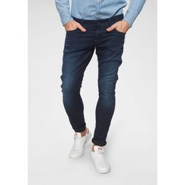 G-Star Raw Skinny-fit-Jeans G-STAR "51010", Herren, Gr. 30, L&auml;nge 32, blau (schwarz aged), Denim/Jeans, Obermaterial: 70% Baumwolle, 28% Polyester, 2% Elasthan (LYCRA), Abriebeffekte, skinny fit lang, Jeans Skinny-fit-Jeans