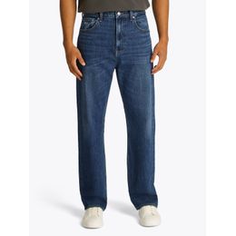 Regular-fit-Jeans Tommy Jeans "Otis Regular Straight", Herren, Gr. 34, L&auml;nge 32, blau (denim schwarz), Denim/Jeans, Obermaterial: 99% Baumwolle, 1% Elasthan, regular fit lang, Jeans Regular-fit-Jeans, Gerade geschnittene Jeans, regul&auml;rer Leibh&ouml;he