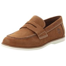 Bootsschuh Timberland "CLASSIC BOAT BOAT SHOE", Herren, Gr. 45, saddle, Leder, Schuhe Bootsschuh
