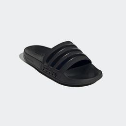 Badesandale adidas Sportswear "SHOWER ADILETTE", Gr. 42, schwarz (core schwarz, core schwarz, core schwarz), Synthetik, Schuhe Badesandale, Badelatschen