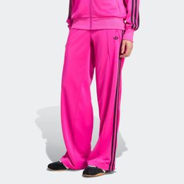 Sporthose adidas originals "FIREBIRD TP", Damen, Gr. L (21/22), K-Gr, pink (semi lucid fuchsia, schwarz), Obermaterial: 100% Polyester, Hosen Sporthose