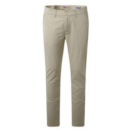 Chinohose "Chino Enzo", Herren, Gr. 32, L&auml;nge 30, grau (aluminum), Web, Obermaterial: 97% Baumwolle, 3% Elasthan, Pioneer Authentic Jeans, straight fit lang, Hosen Chinohose