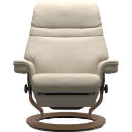 Relaxsessel stressless "Sunrise", beige (cream batick), B:88cm H:103cm T:78cm, Leder BATICK: BATICK ist ein leicht korrigiertes, durchgef&auml;rbtes und genarbtes M&ouml;belleder, bei dem die meisten Unebenheiten und Spuren in der Regel entfernt wurden.;Leder PALOMA: PALOMA ist ein durchgef&auml;rbtes Semianilin-M&ouml;belleder mit nat&uuml;rlicher Narbung.;ROHLEDER Stoff Q2 FARON: Ein fester zuverl&auml;ssiger Boucl&eacute; mit eine