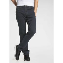 Straight-Jeans Lee "Brooklyn", Herren, Gr. 34, L&auml;nge 32, blau (blau, schwarz), Denim/Jeans, Obermaterial: 90% Baumwolle, 8% Elastomultiester, 2% Elasthan, normal lang, Jeans Straight-Jeans