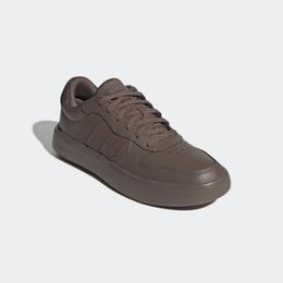 Sneaker adidas Sportswear "LITECOURT", Herren, Gr. 42,5, earth strata, earth strata, earth strata, Leder, Synthetik, Schuhe Sneaker