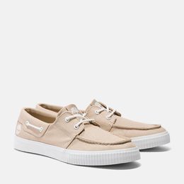 Sneaker Timberland "MYLO BAY LOW LACE UP SNEAKER", Herren, Gr. 46 (12), beige (lt bei texti), Textil, Schuhe Sneaker