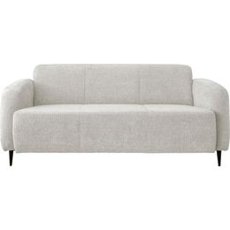 3-Sitzer Home Affaire "Marone", wei&szlig;, B:185cm H:76cm T:90cm, 100% Polyester, Sofas, 3-Sitzer