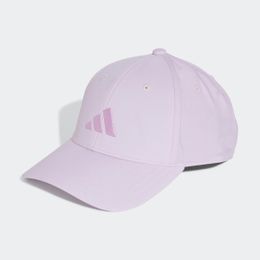 Baseball Cap adidas Performance "NEW LOGO EMBROIDERED", Damen, lila (ice lavender, bliss lila), Obermaterial: 100% Polyester, Caps Baseball Cap, vorzugeformter Schirm, aus Polyester