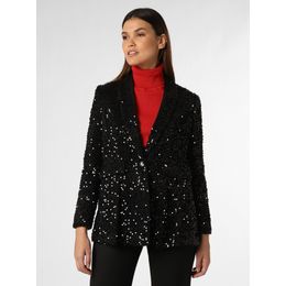 MOS MOSH Blazer Damen Gr&ouml;&szlig;e 38 schwarz / silber