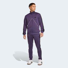 Trainingsanzug adidas Sportswear "SPORTSWEAR TRICOT TIRO-INSPIRED", Herren, Gr. L, aurora plum, Obermaterial: 100% Polyester, Sportanz&uuml;ge Trainingsanzug, Trikot Tracksuit