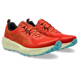 Trailrunningschuh asics "GEL-SONOMA 8", Herren, Gr. 42, rot clay, schwarz, Textil, Schuhe Trailrunningschuh, f&uuml;r anspruchsvolles Gel&auml;nde, profilierte Au&szlig;ensohle