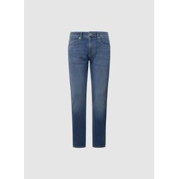 Slim-fit-Jeans Pepe Jeans "SLIM GYMDIGO JEANS", Herren, Gr. 31, L&auml;nge 32, blau (medium used gymdigo), Denim/Jeans, Obermaterial: 98% Baumwolle, 2% Elasthan, slim fit lang, Jeans Slim-fit-Jeans, sehr elastisch