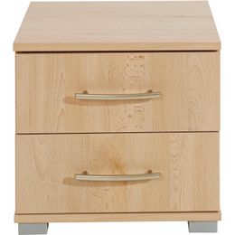 Nachtkonsole Priess "Husum Nachtkonsole in premium Qualit&auml;t Schlafzimmer Schrank", braun (livornobuchefarben), B:41cm H:37cm T:38cm, Holzwerkstoff, Sideboards, Nachtkonsole, mit 2 Schubk&auml;sten Nachtschrank Beistellschrank Nachtschr&auml;nkchen