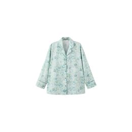 Mango Schlafshirt 'Pelic' Damen Gr&ouml;&szlig;e S grasgr&uuml;n / pastellgr&uuml;n