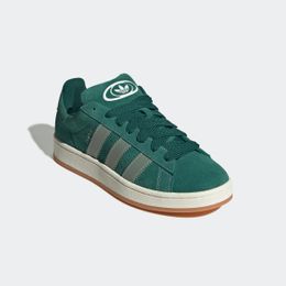 Sneaker adidas originals "CAMPUS 00S", Herren, Gr. 37, wei&szlig; (collegiate gr&uuml;n, silber gr&uuml;n, sanftes wei&szlig;), Leder, Schuhe Sneaker