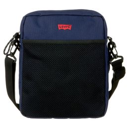 Levi's Umh&auml;ngetasche LEVI'S "Dual Strap North-South Crossbody", Damen, Gr. B/H/T: 21,5cm x 26,5cm x 4,5cm, blau (navy), Polyester, Taschen Umh&auml;ngetasche, mit abnehmbaren Umh&auml;ngeriemen Schultertasche